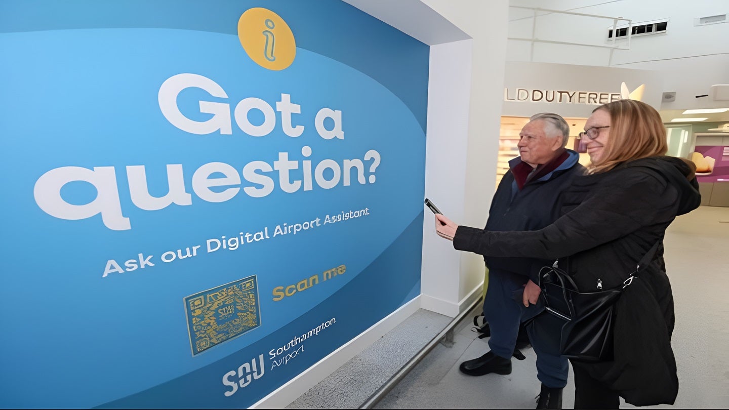 Southampton Airport deploys digital assistant to improve passenger service