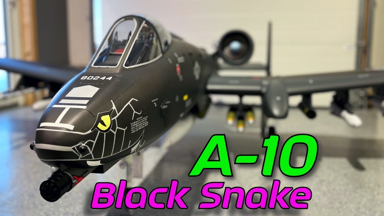 Black Snake A-10 RC JET Build Begins - Skymaster A10