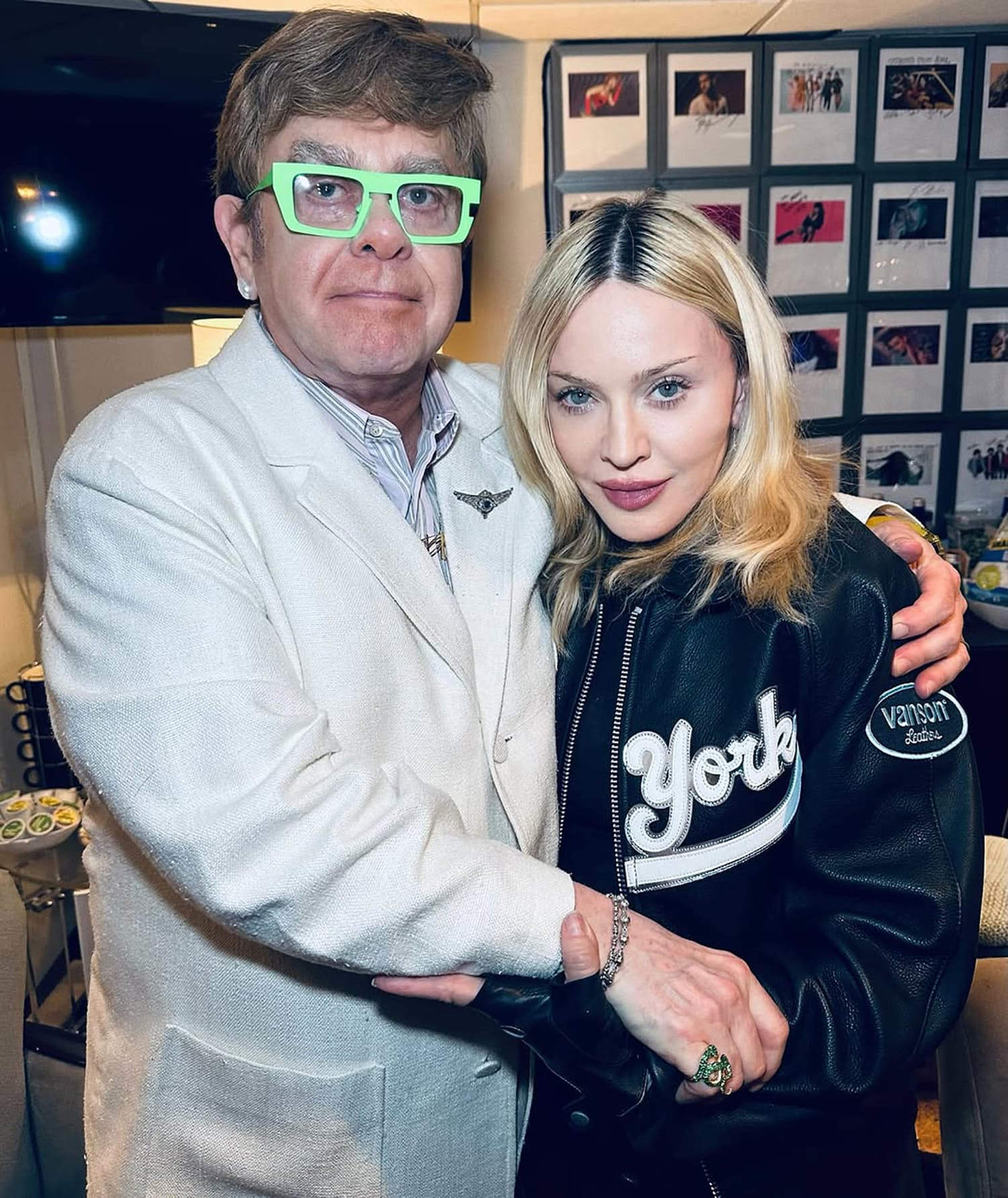 Madonna says she ‘buried the hatchet’ with Elton John after ‘SNL ...