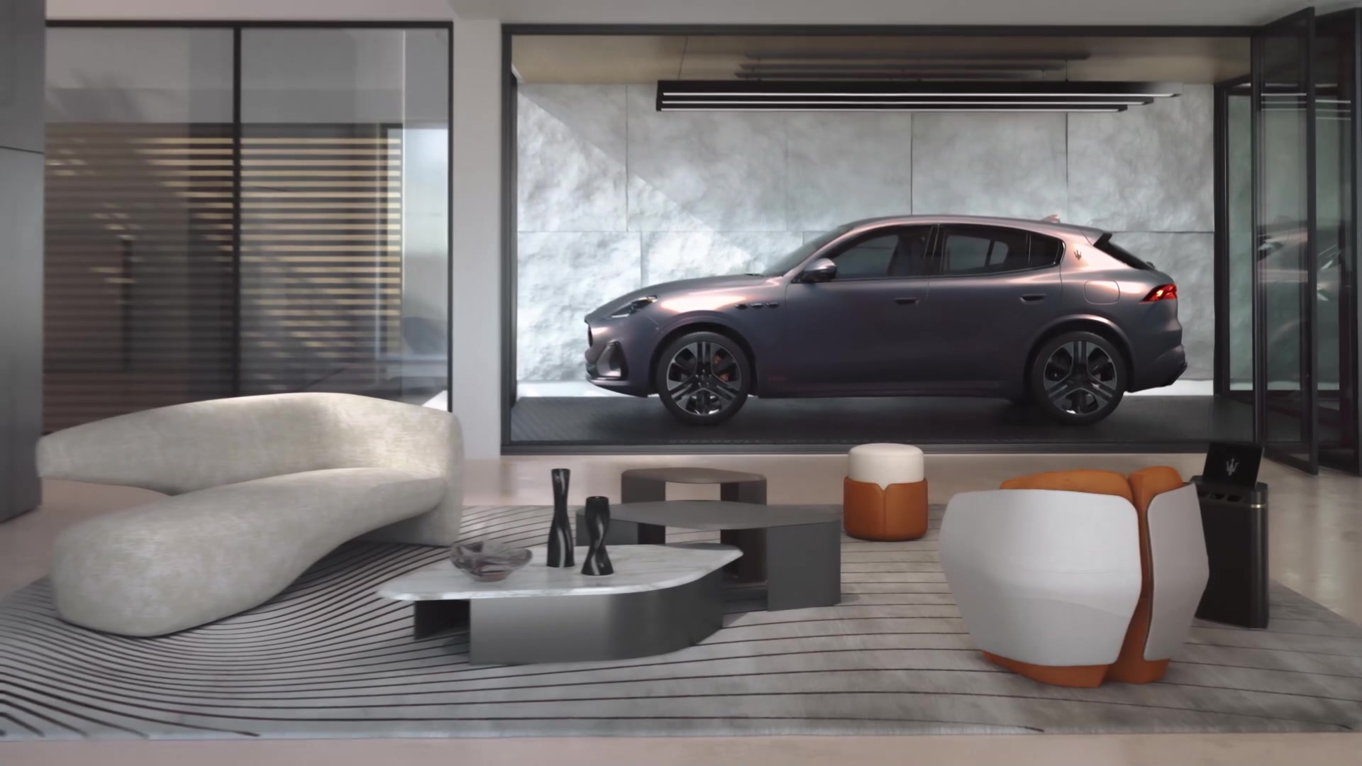 Maserati and Giorgetti unveil an interior collection and a Fuoriserie Grecale one-off at Milan ...