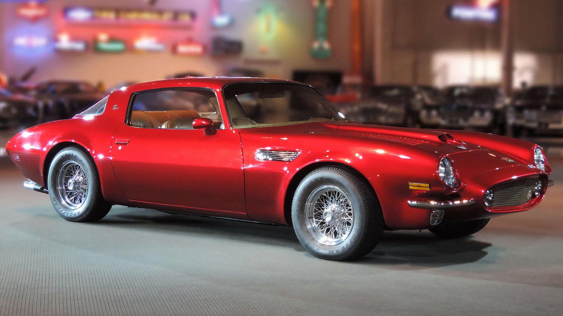 The 1970s Pontiac Coupe With A Ferrari V12