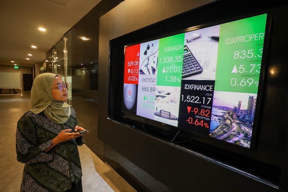 Indeks Bisnis-27 Dibuka Melemah, Saham MAPI dan UNTR Terjun Bebas