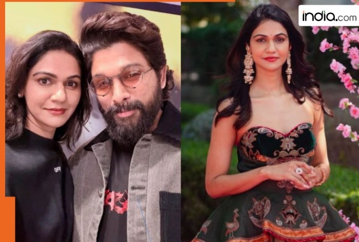 Meet Sneha Reddy, wife of Pushpa 2 star Allu Arjun, she is a graduate ...