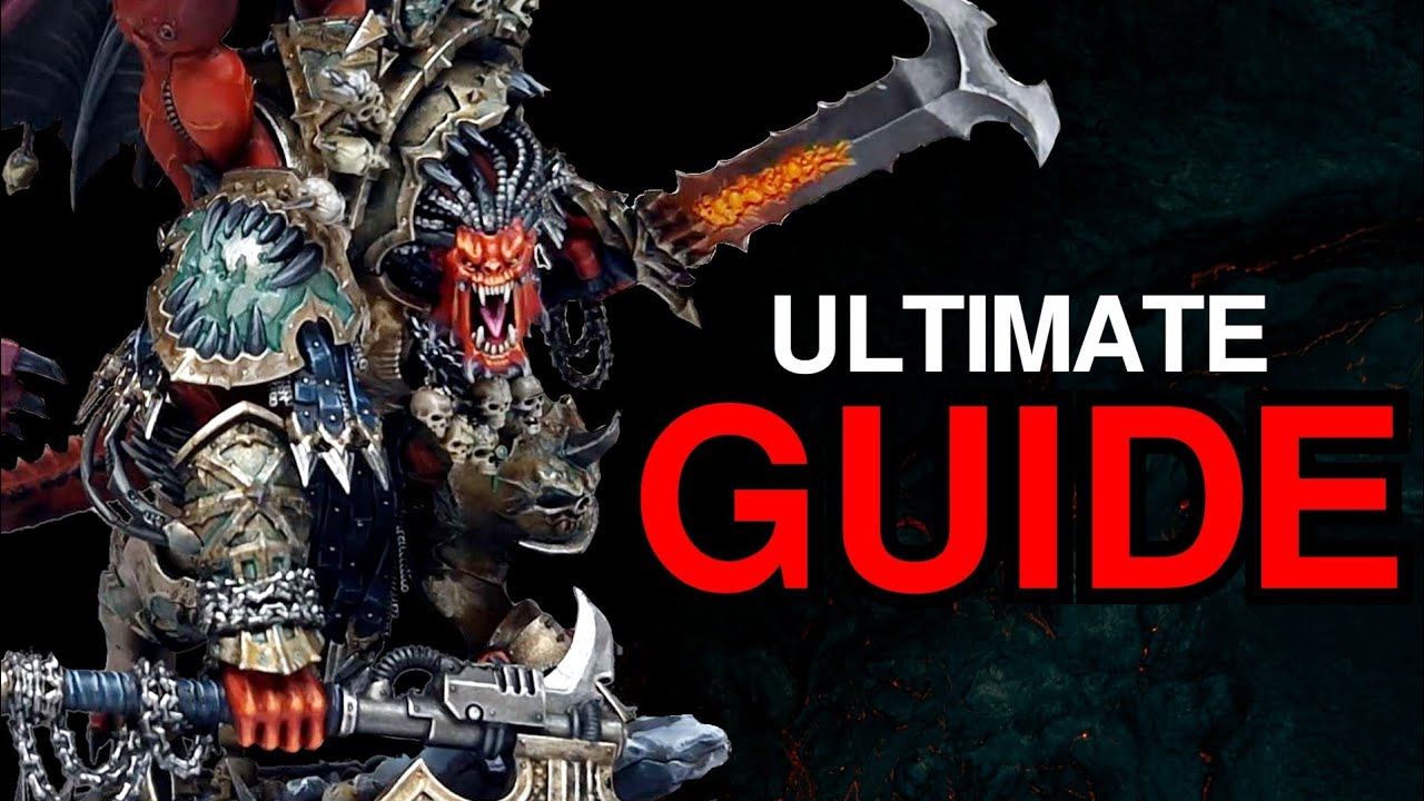 How to Paint Angron Like a Pro: A Warhammer Masterclass