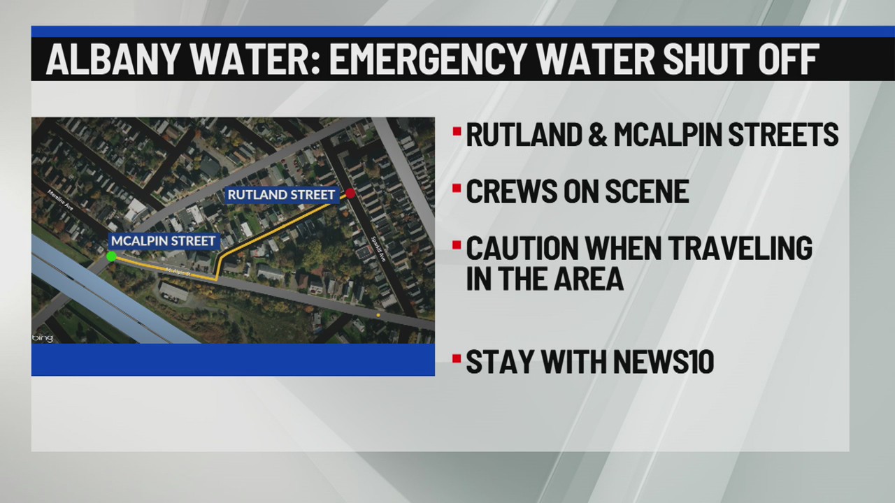 Albany Water issues emergency shut off