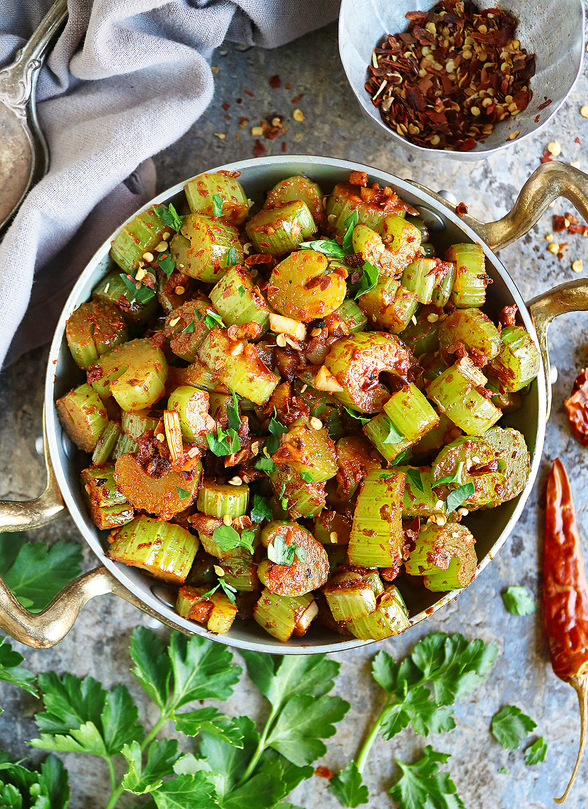 Easy 4-Ingredient Sautéed Celery