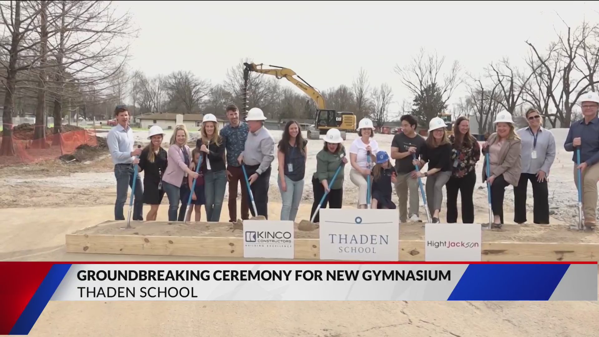 Thaden School breaks ground on new gymnasium