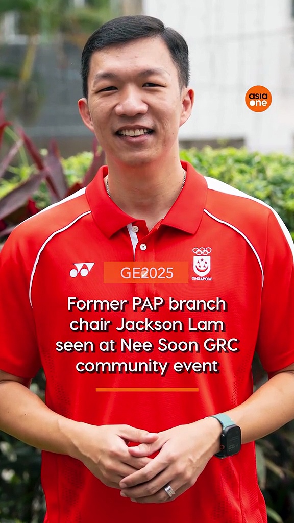 GE2025: Former PAP branch chair Jackson Lam seen at Nee Soon GRC ...