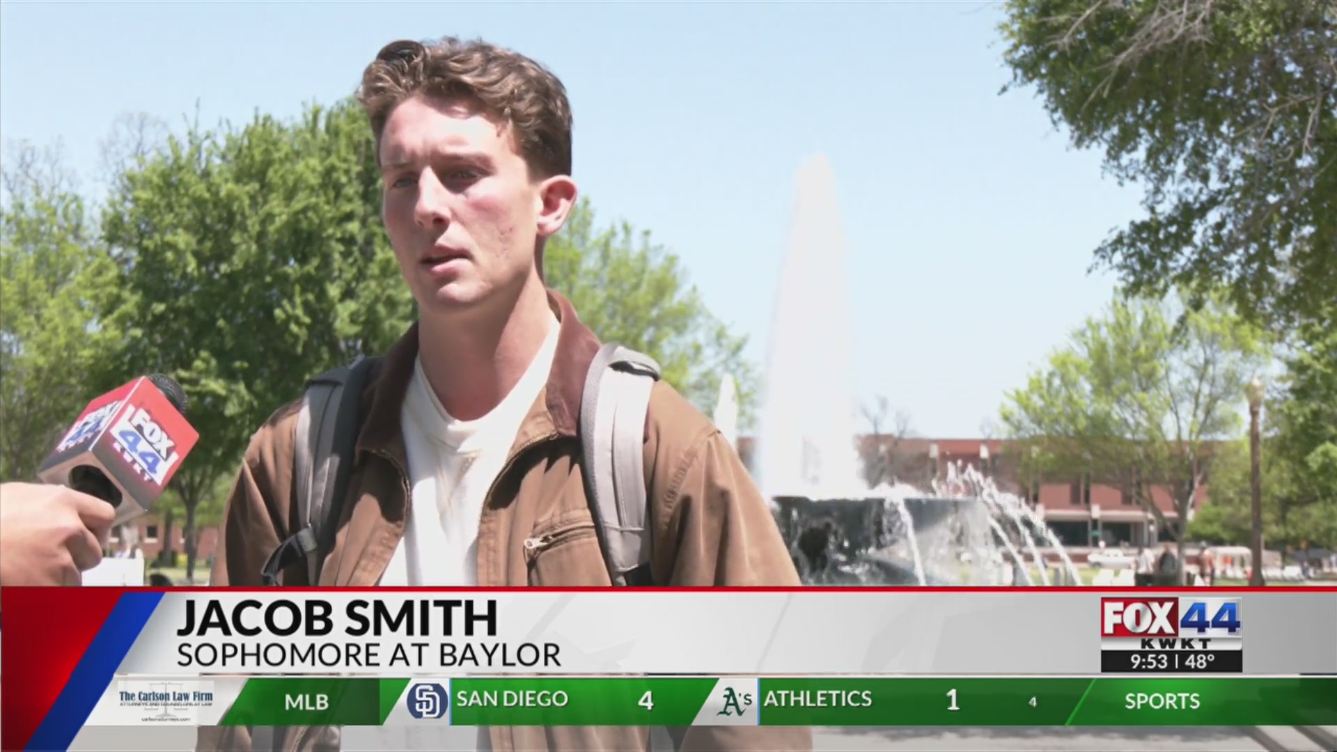 Baylor students react to Robert Wright III transfer news