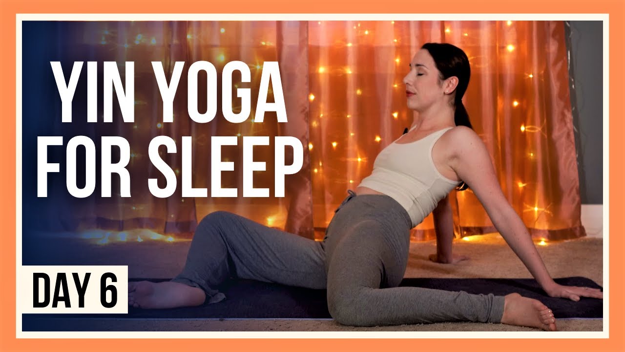 🧘‍♀️ 15-Minute Sleep Yoga – Day 6 (Yin Yoga for Sore Muscles)