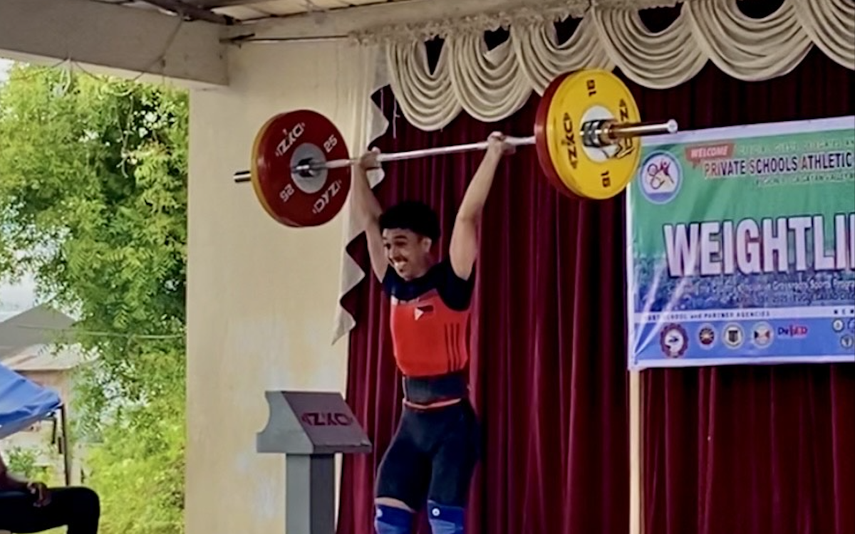 Central Visayas bets dominate 2025 PRISAA Games weightlifting