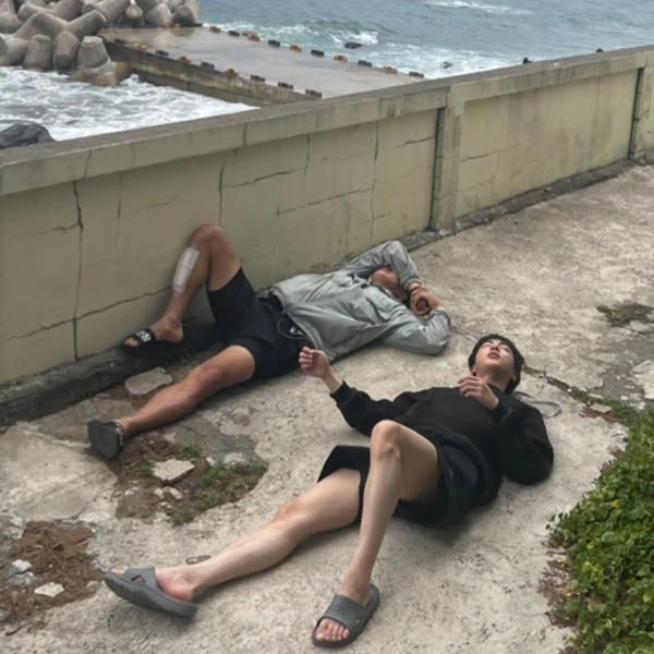 진짜 '대환장'이다…기안84·BTS 진, 시멘트 바닥에 철퍼덕