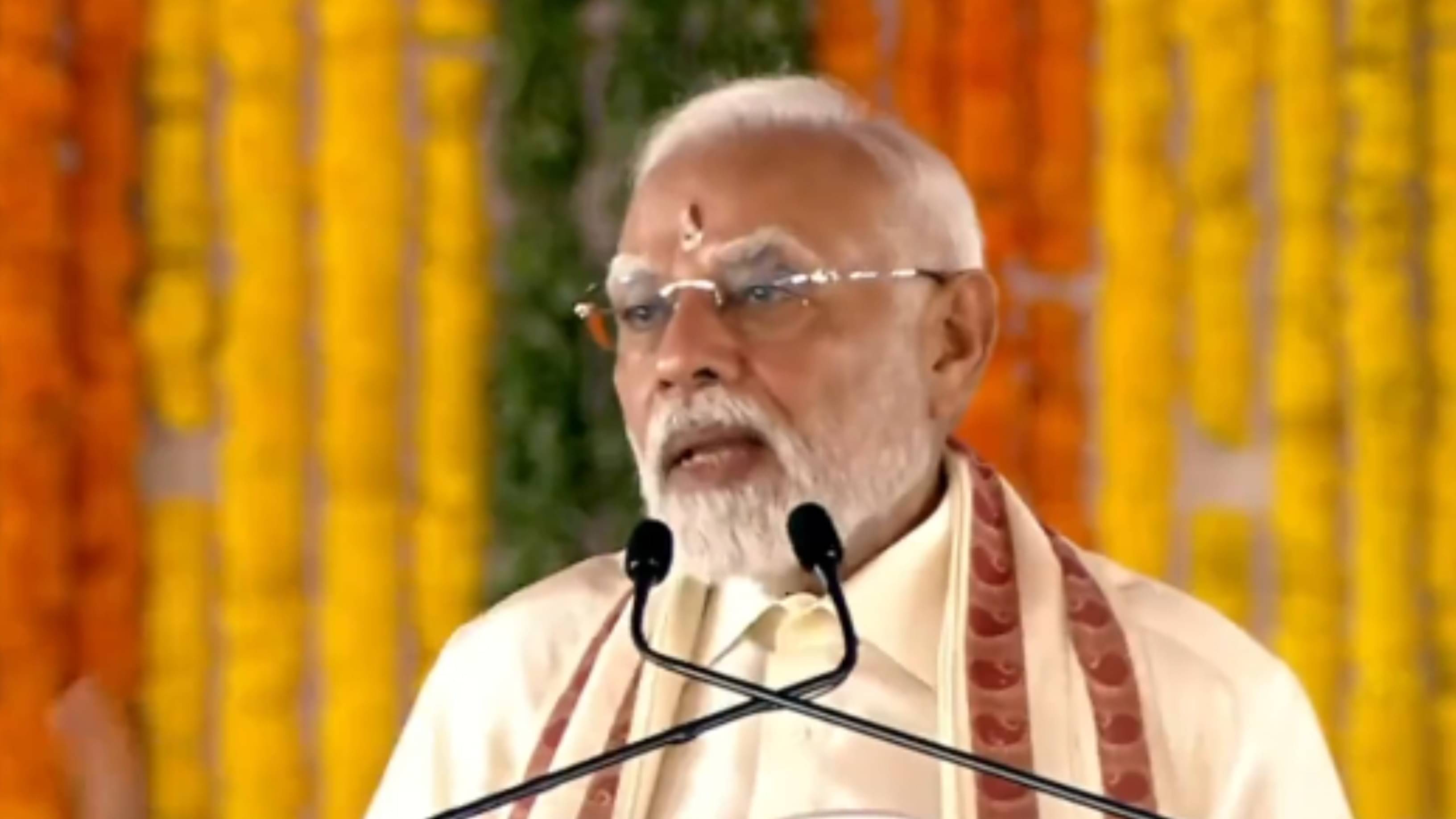 PM Modi Speaks in Rameswaram on Ram Navami, Launches Development ...