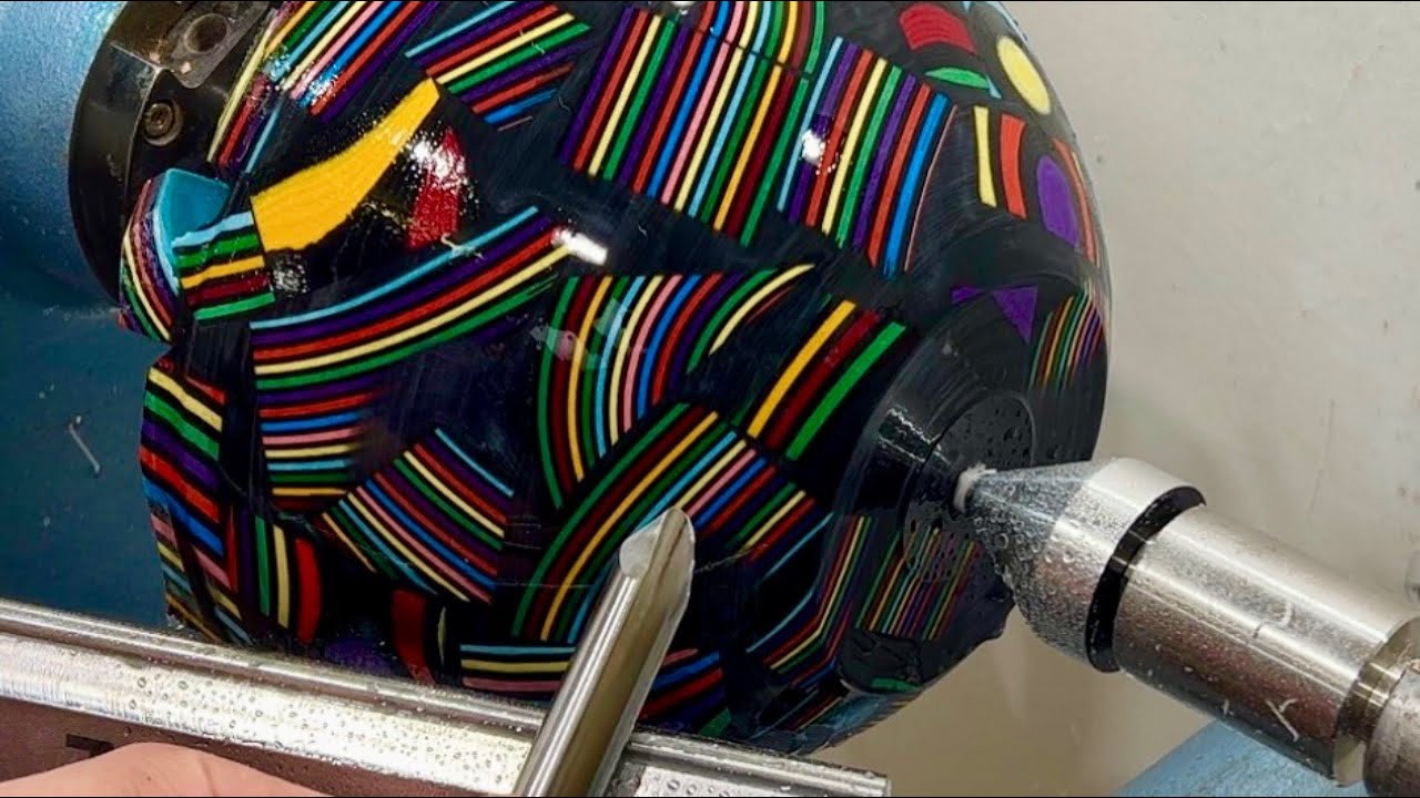 Woodless Woodturning - A Brilliant Idea For Paper & Resin