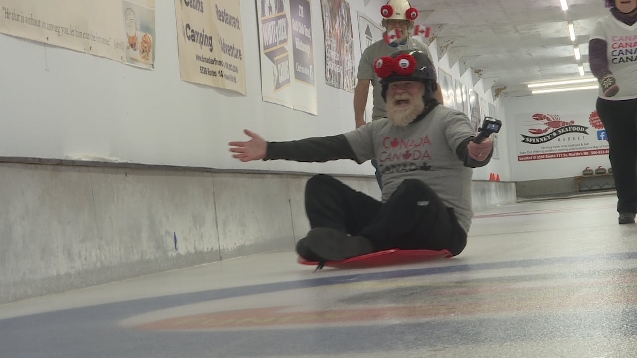 Canadian curling with a new twist: N.B. club holds ‘Human Bonspiel’