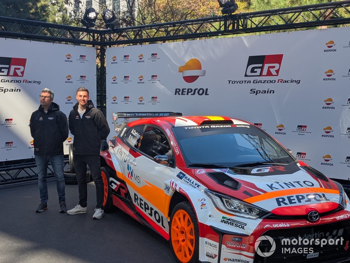 Toyota y Repsol aumentan su unión para acompañar a Cachón en el WRC