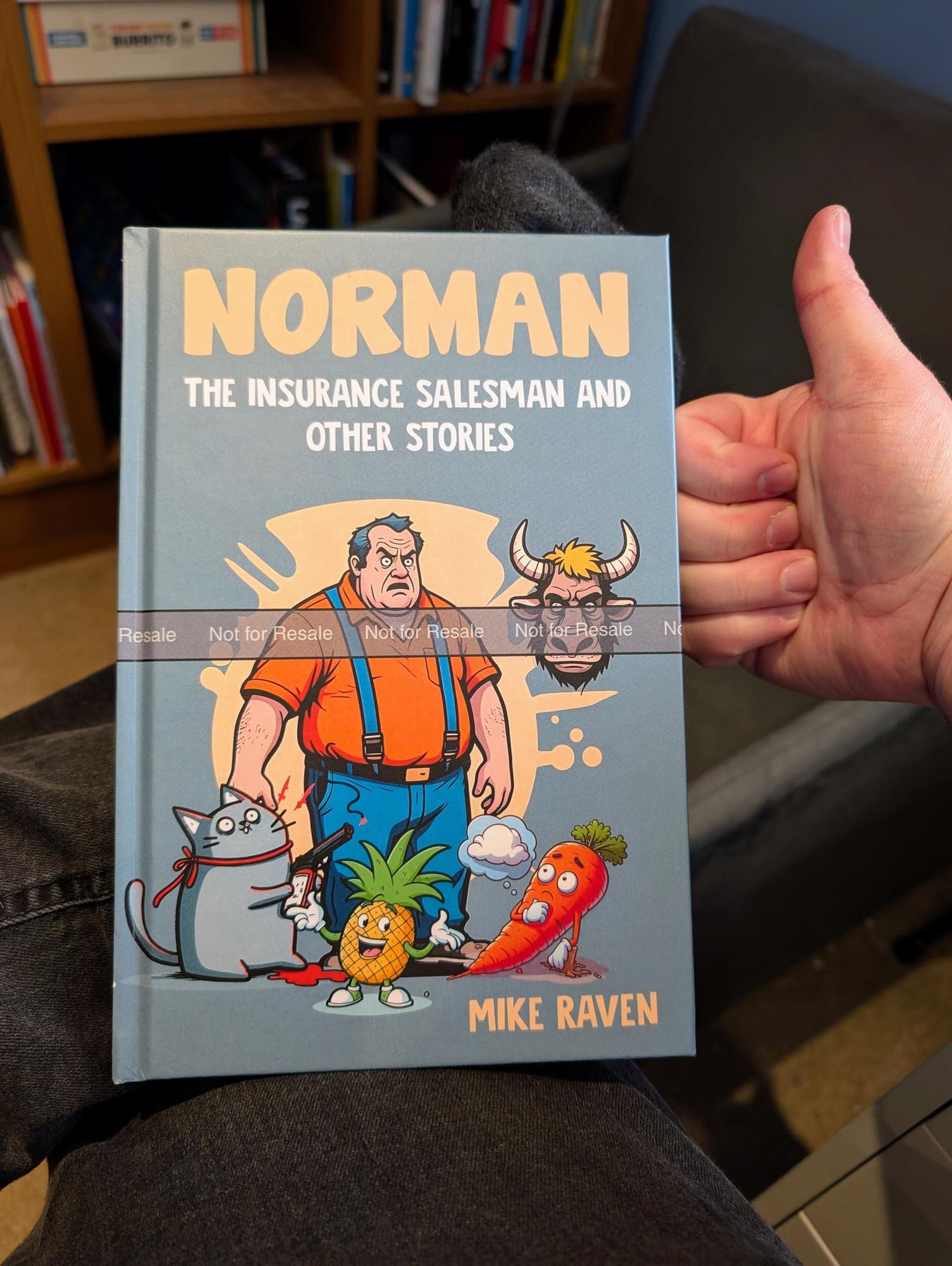 Norman the Insurance Salesman makes number one