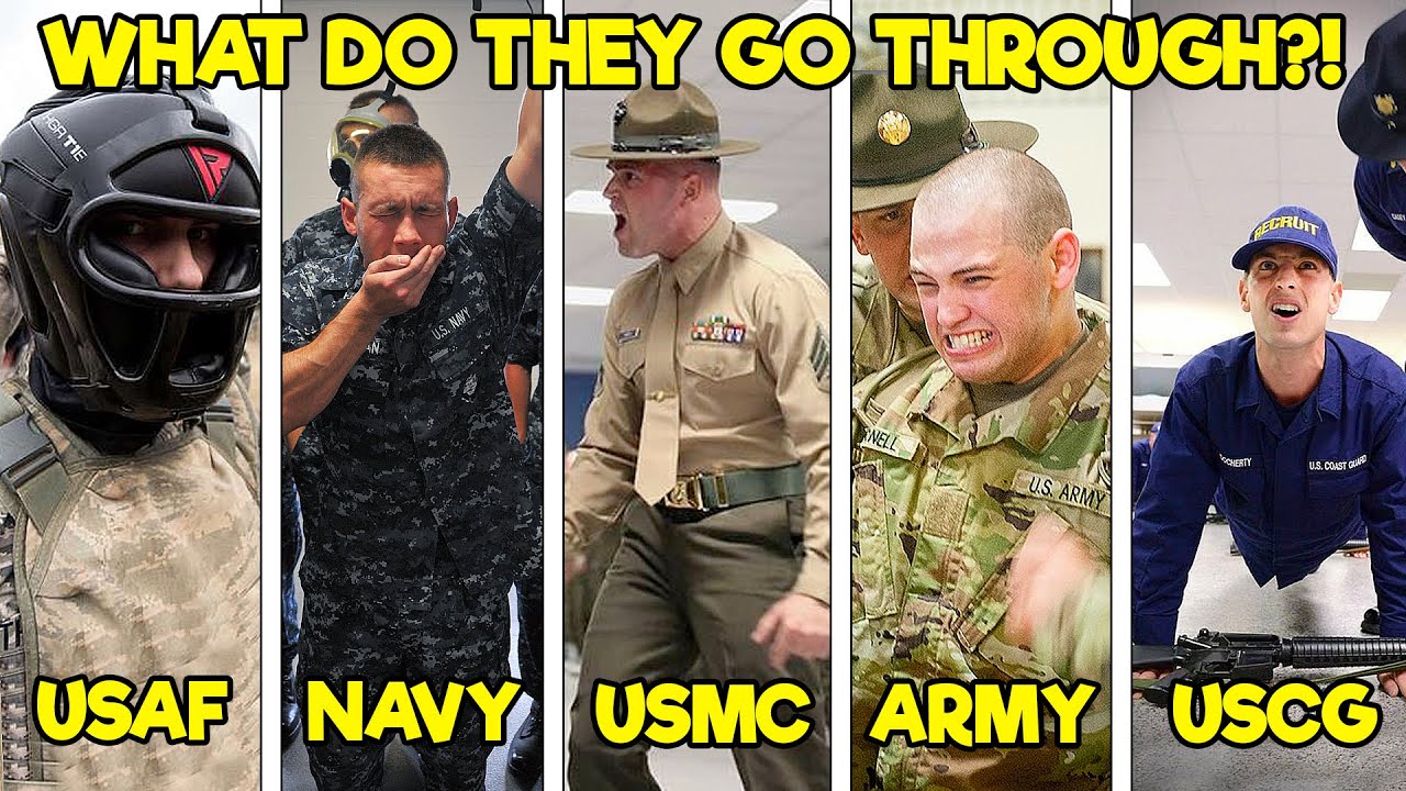 Comparing All U.S. Military Boot Camps - Which One Is the Toughest?