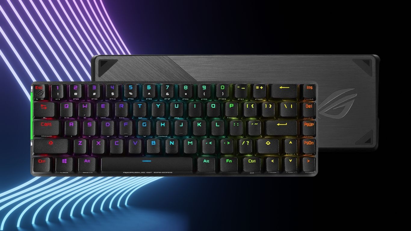 I want the ASUS ROG Falchion NX keyboard just for the touch panel — and ...