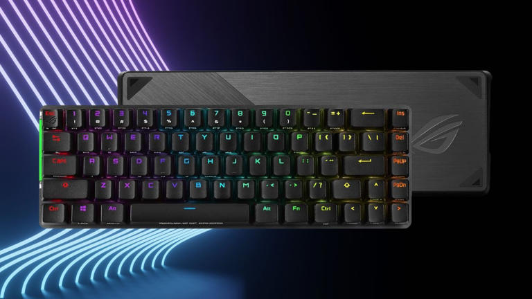 I want the ASUS ROG Falchion NX keyboard just for the touch panel — and ...