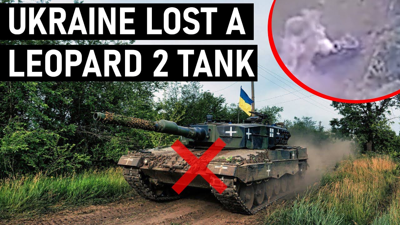 Leopard 2A4 Tank Likely Destroyed in Ukraine: What the Footage Shows