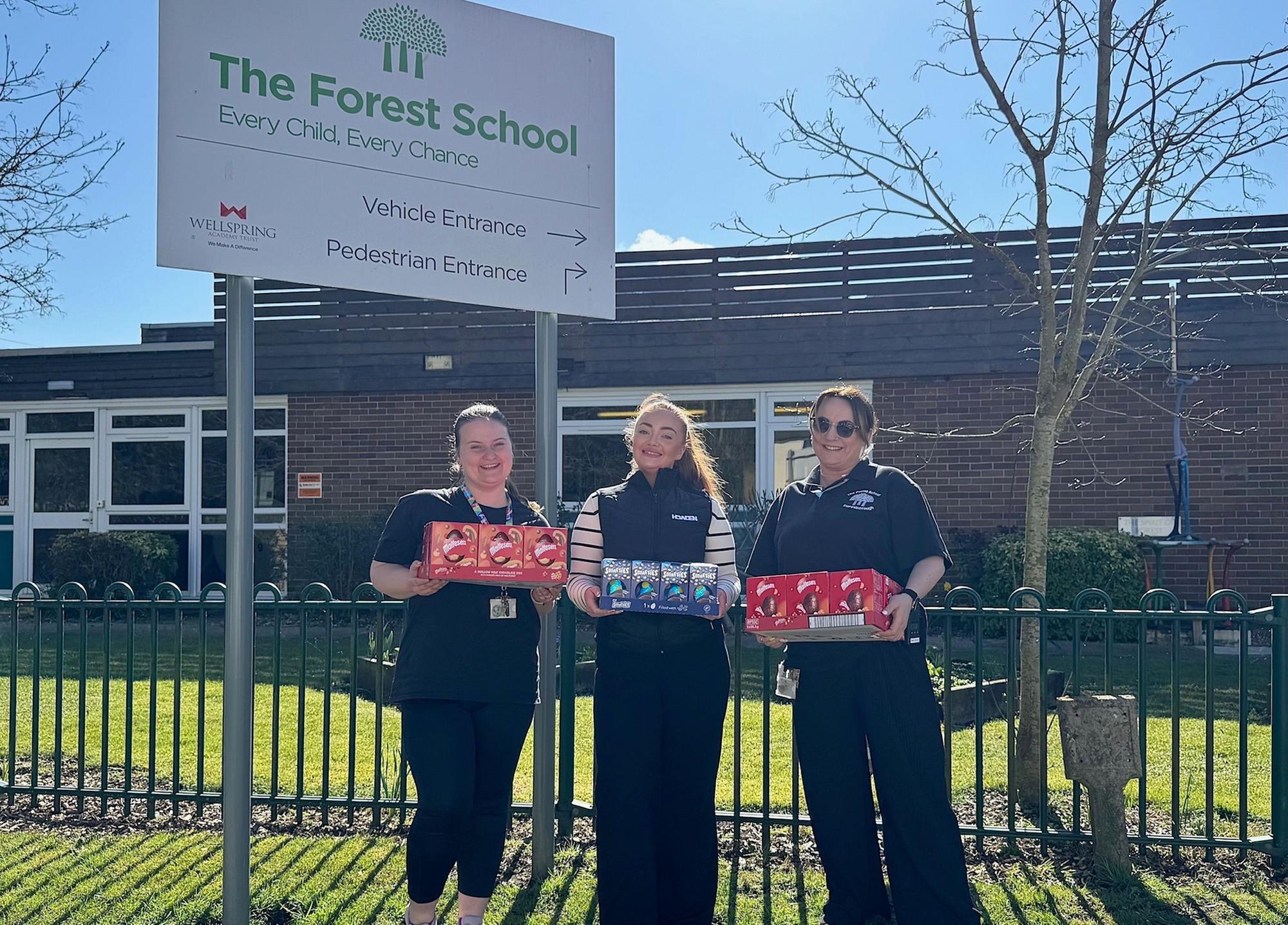 Howden Harrogate holds Easter egg donation station for Yorkshire ...