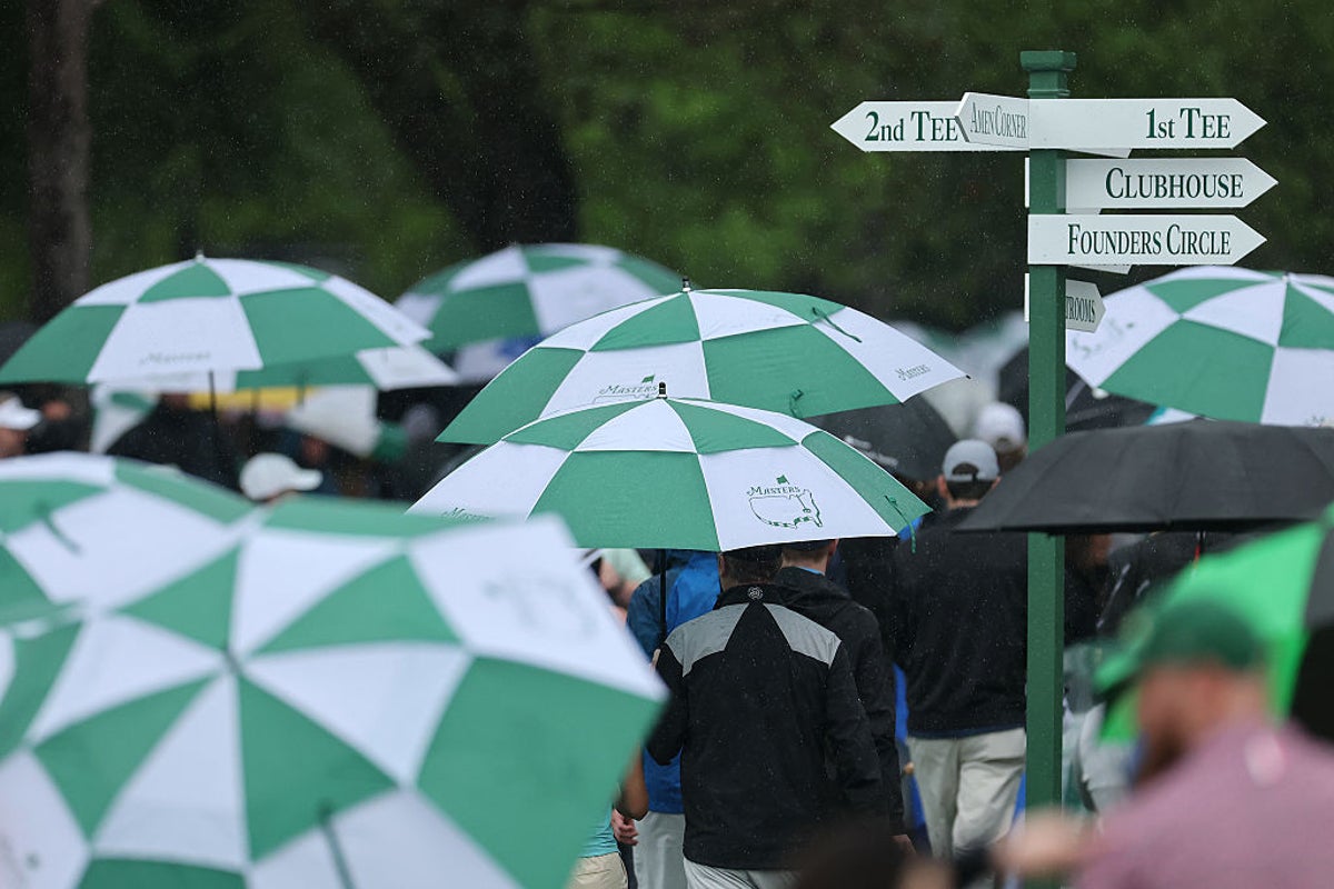 The Masters weather forecast after thunderstorms hit Augusta