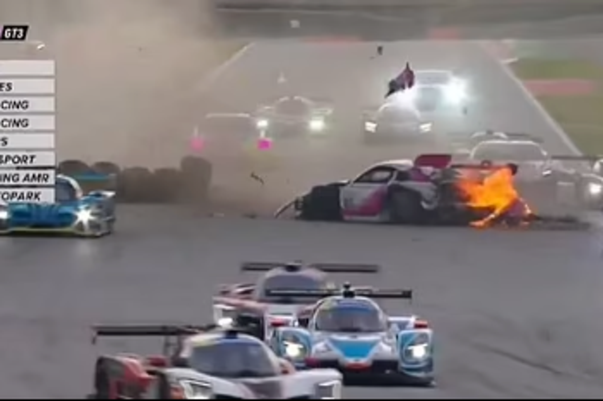 F1 Academy champion gives health update after massive fireball crash