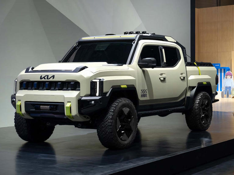 Kia’s Tasman Pickup Goes Full Overlander With the Weekender Concept