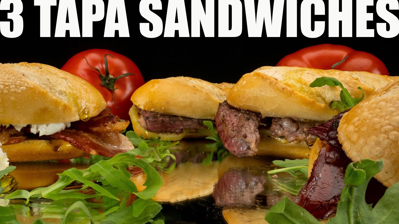 Three Tapa Sandwich Recipes Straight from Spain