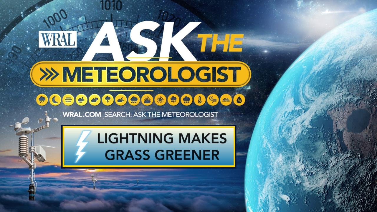 Ask the Meteorologist: Can lightning actually green up the grass?