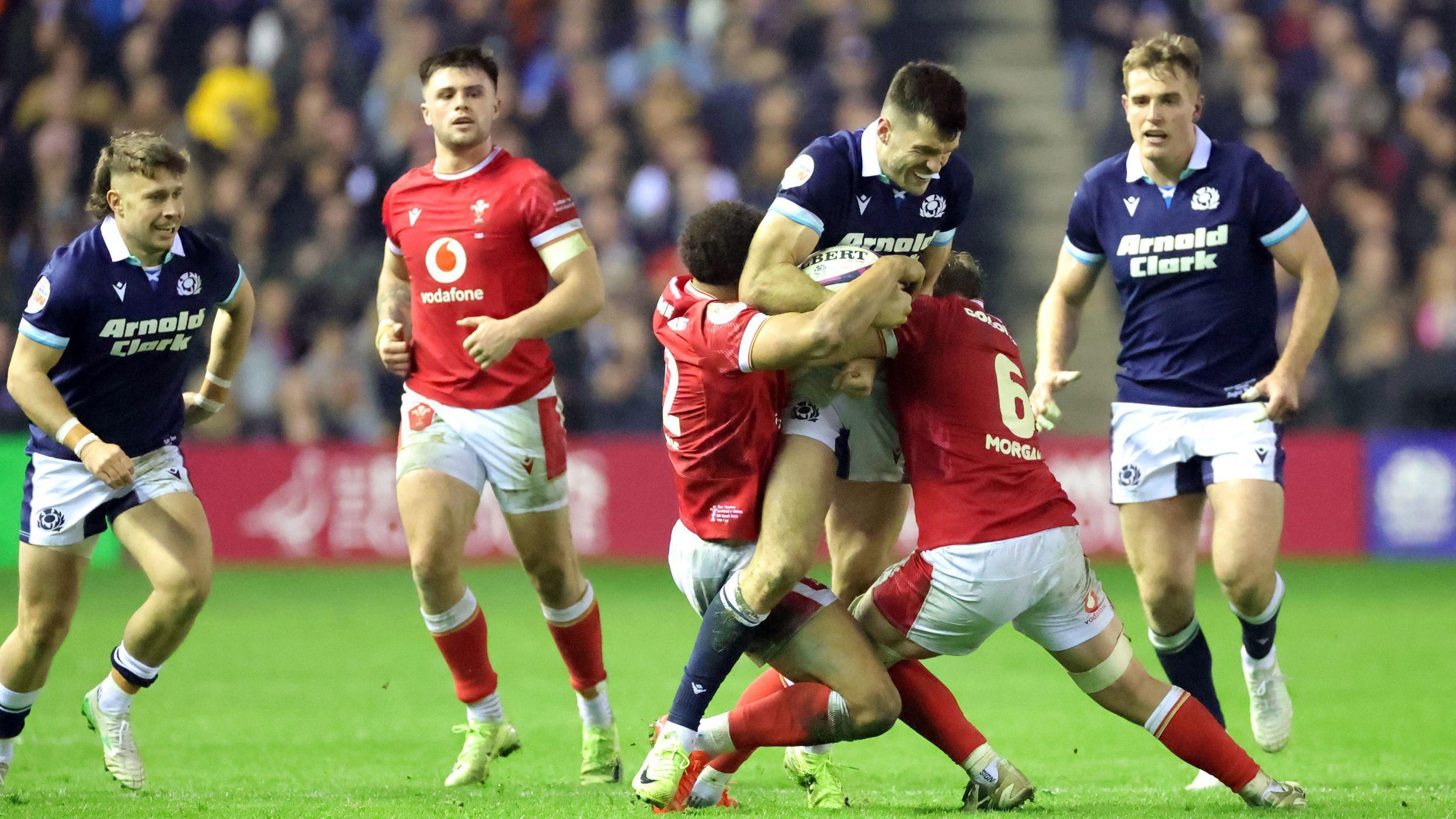 Rugby tackle change linked to drop in head collisions