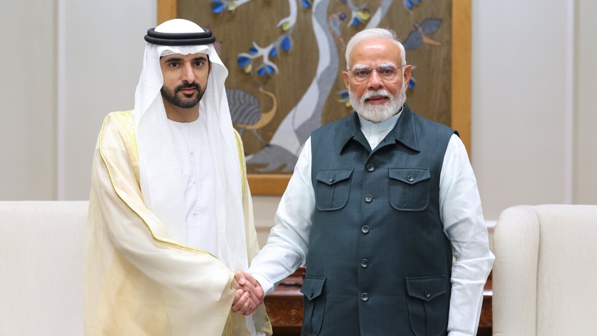 PM Modi Hosts Dubai Crown Prince Sheikh Hamdan In Delhi, Hails 'Deep ...