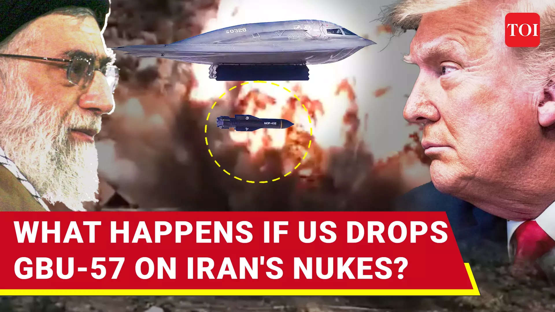 'Run To Bunkers': What Iran Vs US WW3 Will Look Like When GBU-57 Falls ...