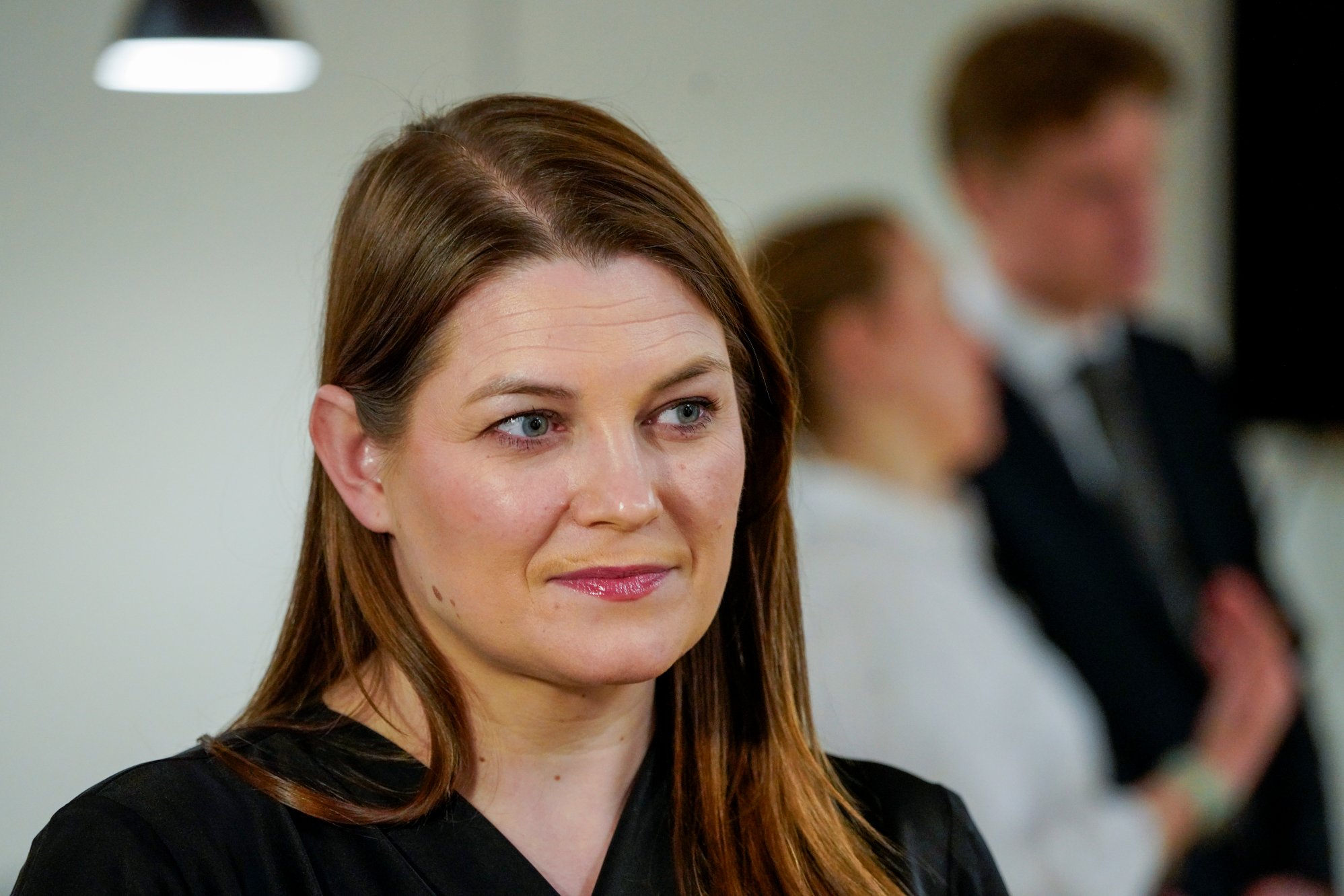 Næringsminister Cecilie Myrseth er i Kyiv for å undertegne frihandelsavtale