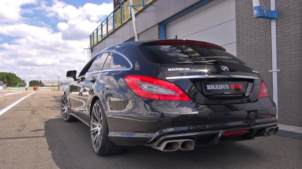 BRABUS 850 Biturbo CLS Shooting Brake – Suono Pazzesco su Strada!