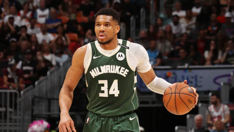 Why Giannis Antetokounmpo is wearing a shoulder sleeve in the NBA playoffs