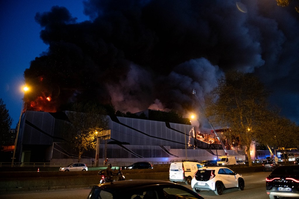 Huge fire rips through Paris – just five years after Notre Dame blaze