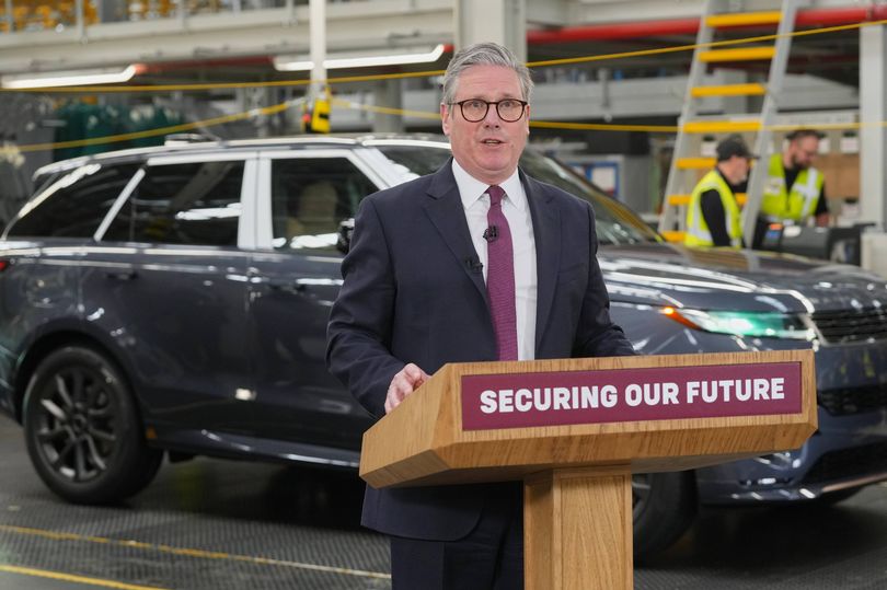 Car giant JLR wipes out its £5bn debt as Sir Keir Starmer hails 'new ...