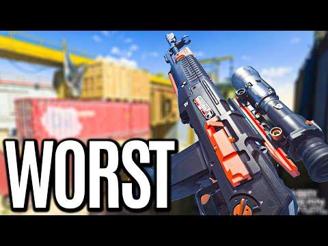 Top 10 Worst ASSAULT RIFLES in Cod History