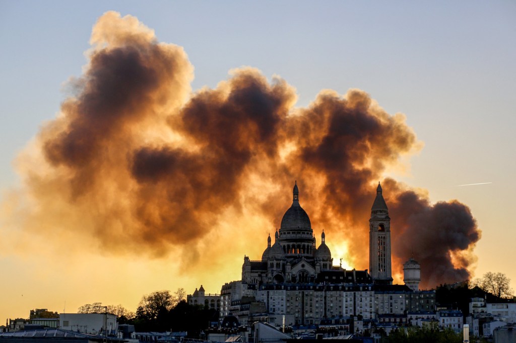 Huge fire rips through Paris – just five years after Notre Dame blaze