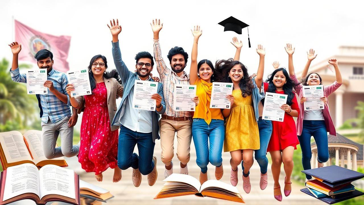 Second PUC exam results in Karnataka show a 73.45% pass rate, with ...