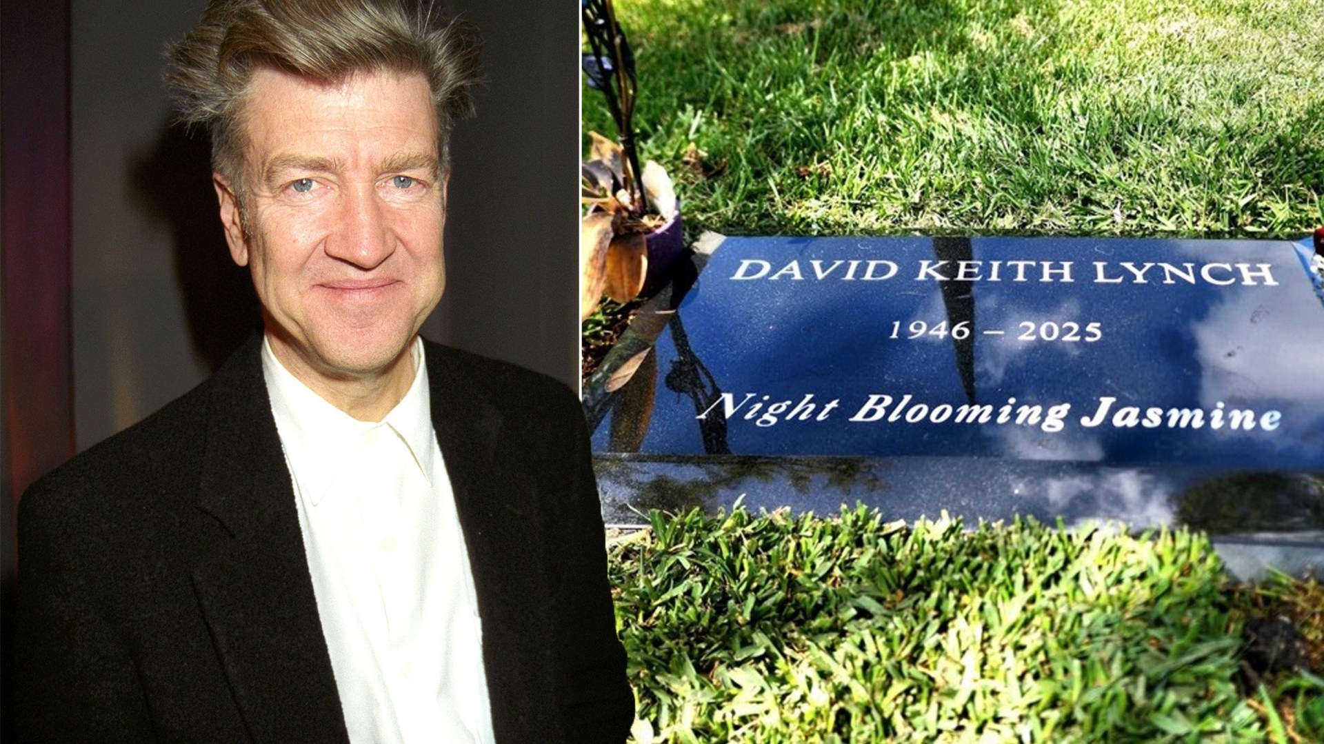 David Lynch's gravestone with mysterious three-word epitaph revealed