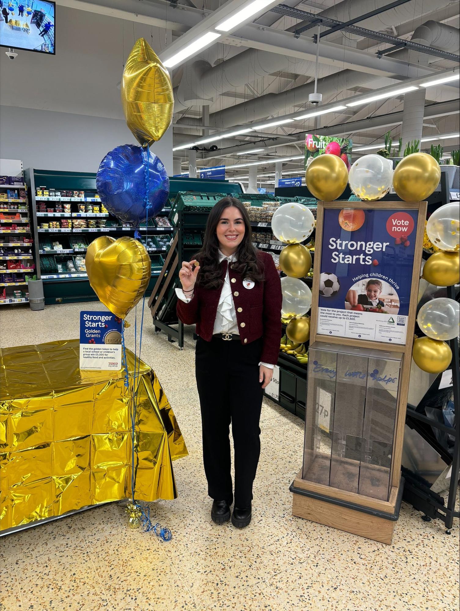 Tesco shopper selects Be Enriched Elements to receive a £5,000 donation