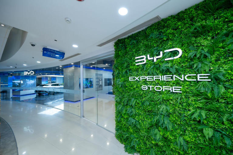 “BYD Experience Store”เรียนรู้นวัตกรรมยานยนต์อนาคต