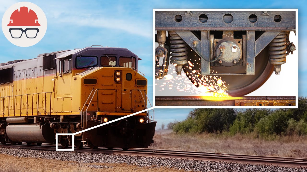 Why Trains Don’t Use Tires - The Science Behind Steel Wheels