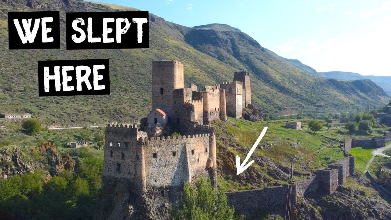 VAN LIFE ADVENTURE AROUND THE WORLD - Georgia's best fortress - KHERTVISI