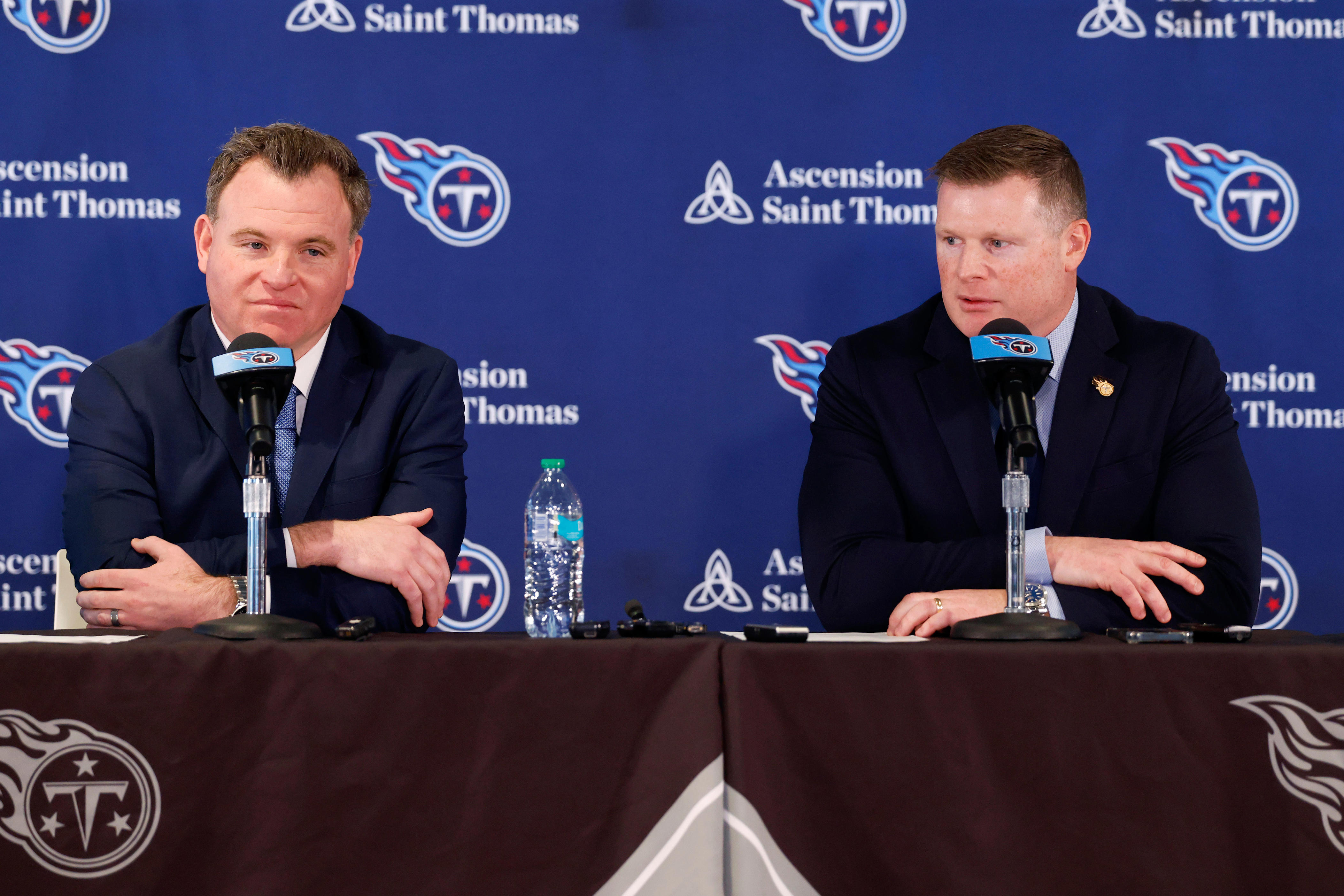 Tennessee Titans president Chad Brinker: 'Change was needed'