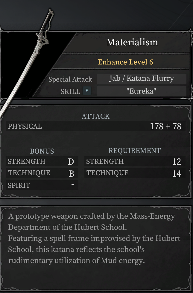 A.I Limit Katana Build Guide