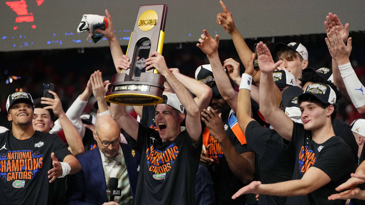 WATCH: Todd Golden locker room interview after UF wins national title